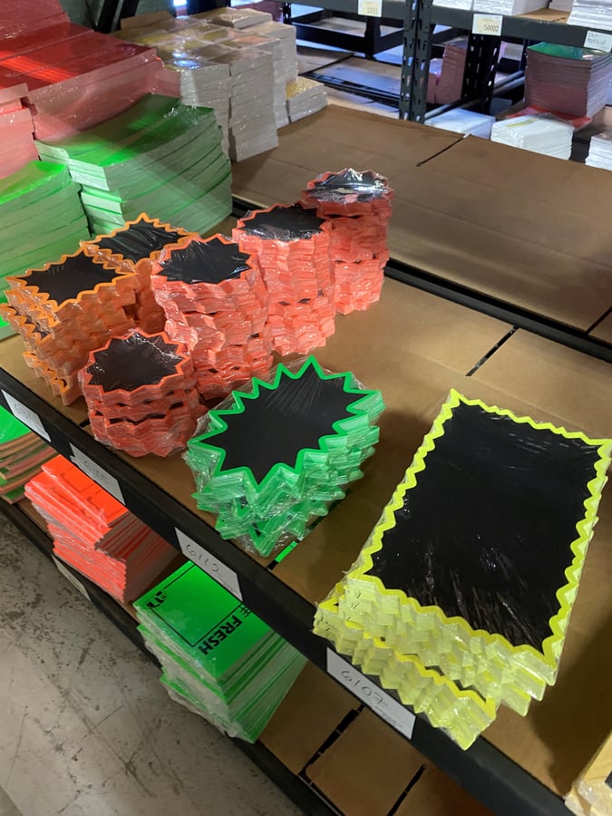 Product Feature: Chalkboard Signage and Labels - ID Images